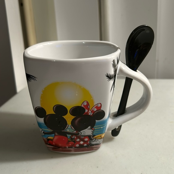 Disney | Dining | Disney Jerry Leigh Mug Spoon Set Mickey And Minnie ...